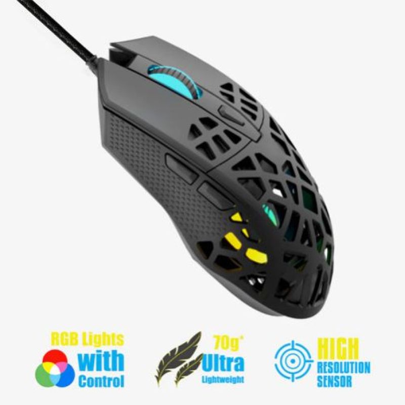 Zebronics zeb-Phobos Pro Premium Gaming Mouse in APkart Online Store