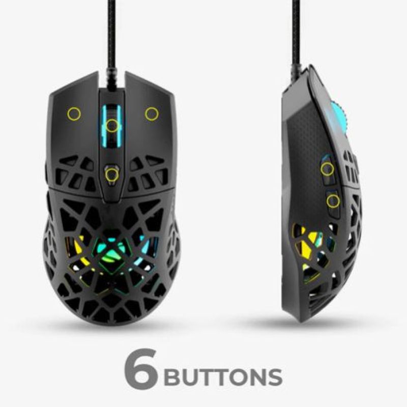 Zebronics zeb-Phobos Pro Premium Gaming Mouse in APkart Online Store
