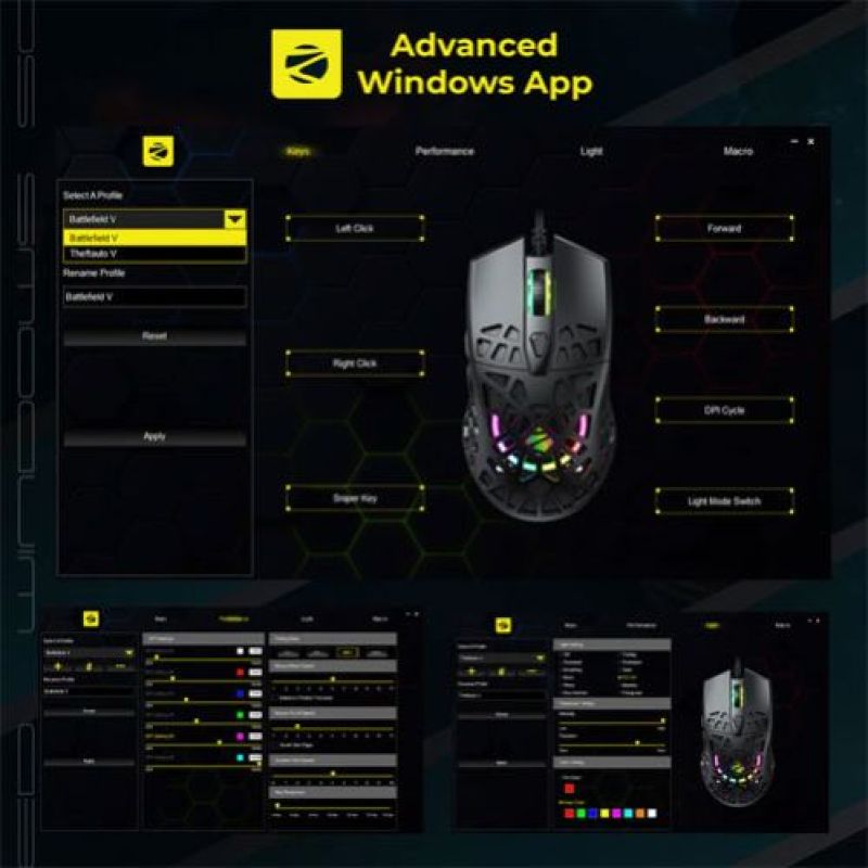 Zebronics zeb-Phobos Pro Premium Gaming Mouse in APkart Online Store