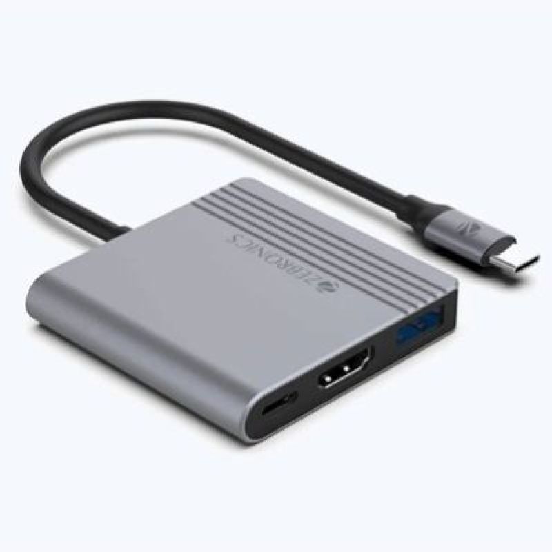 Zebronics ZEB TA600 - 3 in 1 Type C Multiport Adapter in APkart Online ...